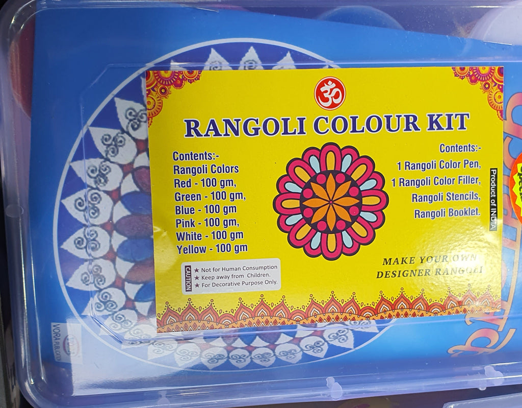 Set of Rangoli Colour Powder Tube Kit For Diwali Decoration ...
