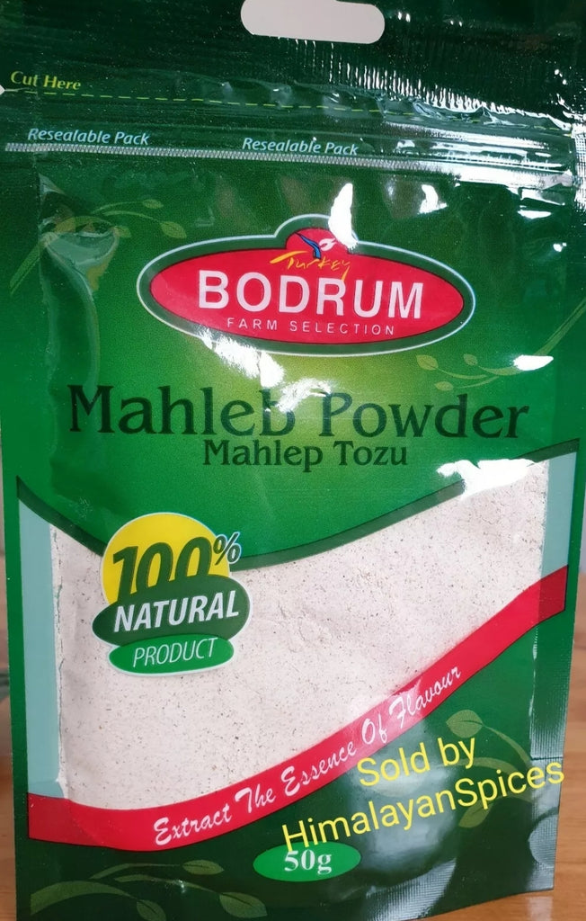 Bodrum Mahaleb Powder – Mahlep Tozu – 50g Mahleb – HimalayanSpices