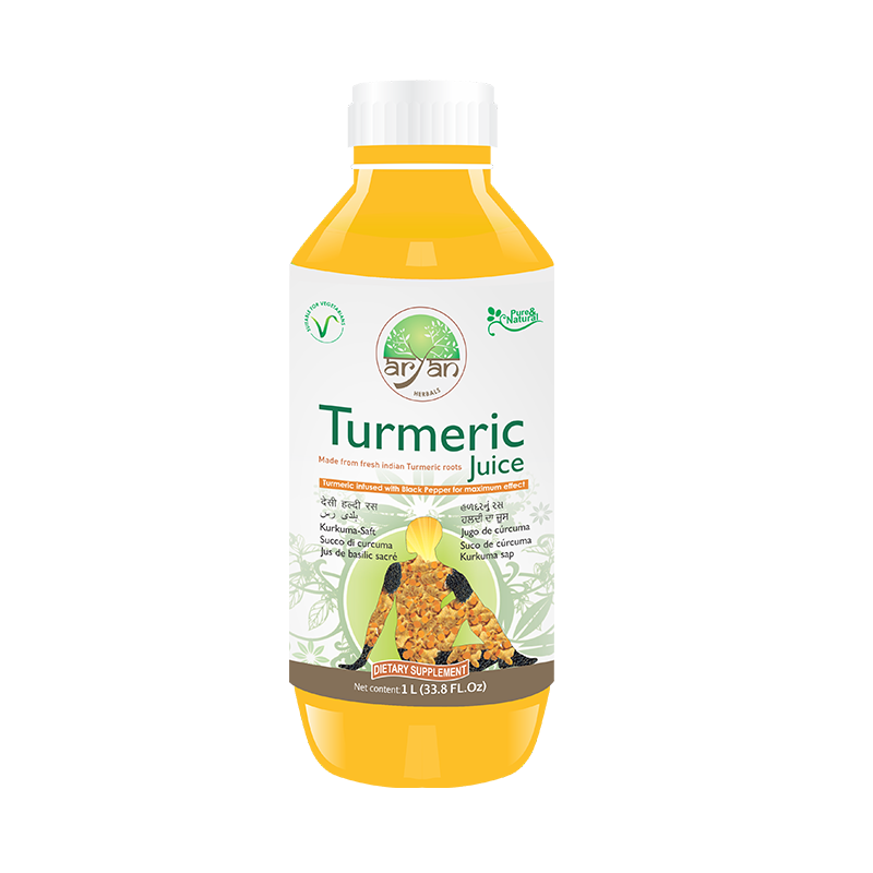 Aryan Turmeric (Desi Haldi) Juice 1000ml – HimalayanSpices